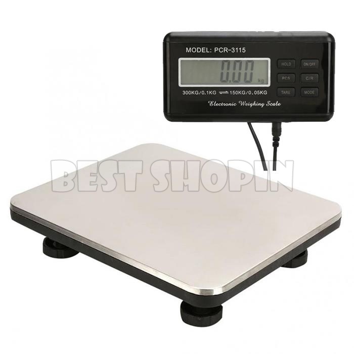 300kg/150kg Switchable Heavy Digital Weighing Platform Scale PCR-3115 ...